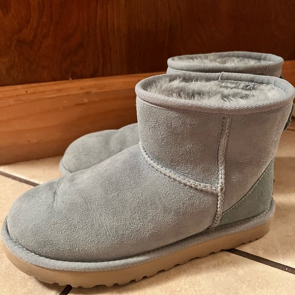 UGG | Shoes | Like New Light Blue Size 7 Ugg Boots | Poshmark